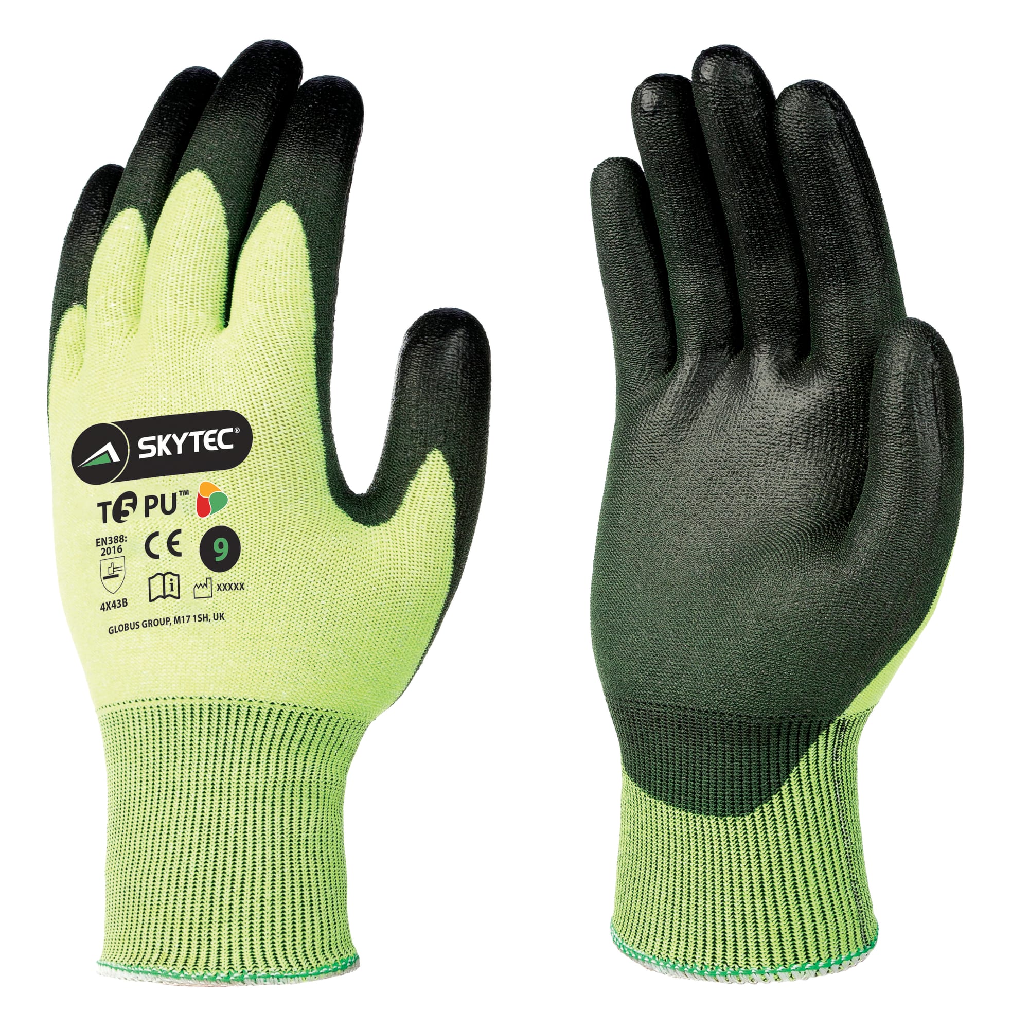 SKYTEC T5 Tricolore Cut Resistant Engineers Safety Grip Gloves