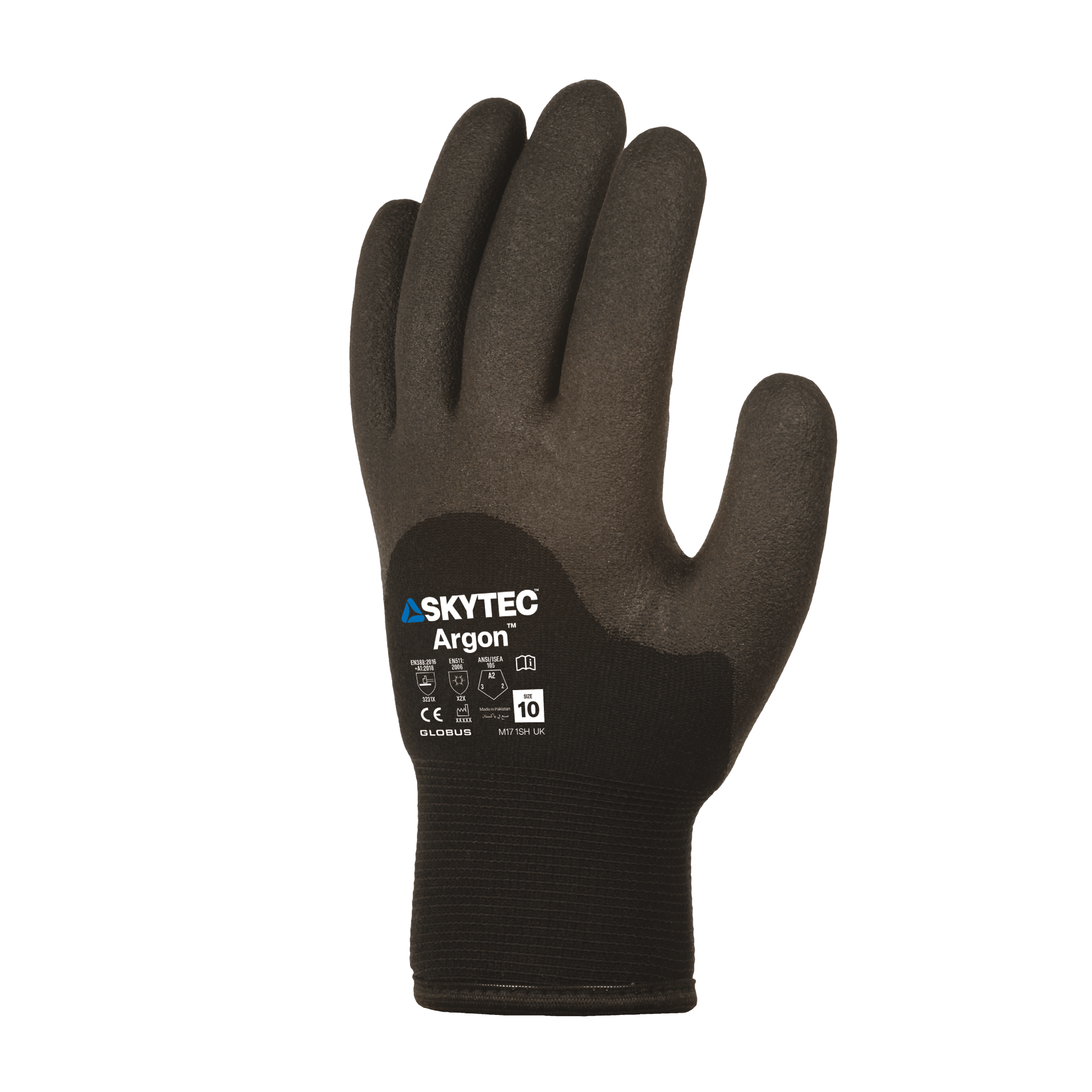 SKYTEC Argon Fleece Lined Thermal Insulated Water Repellent Work Glove