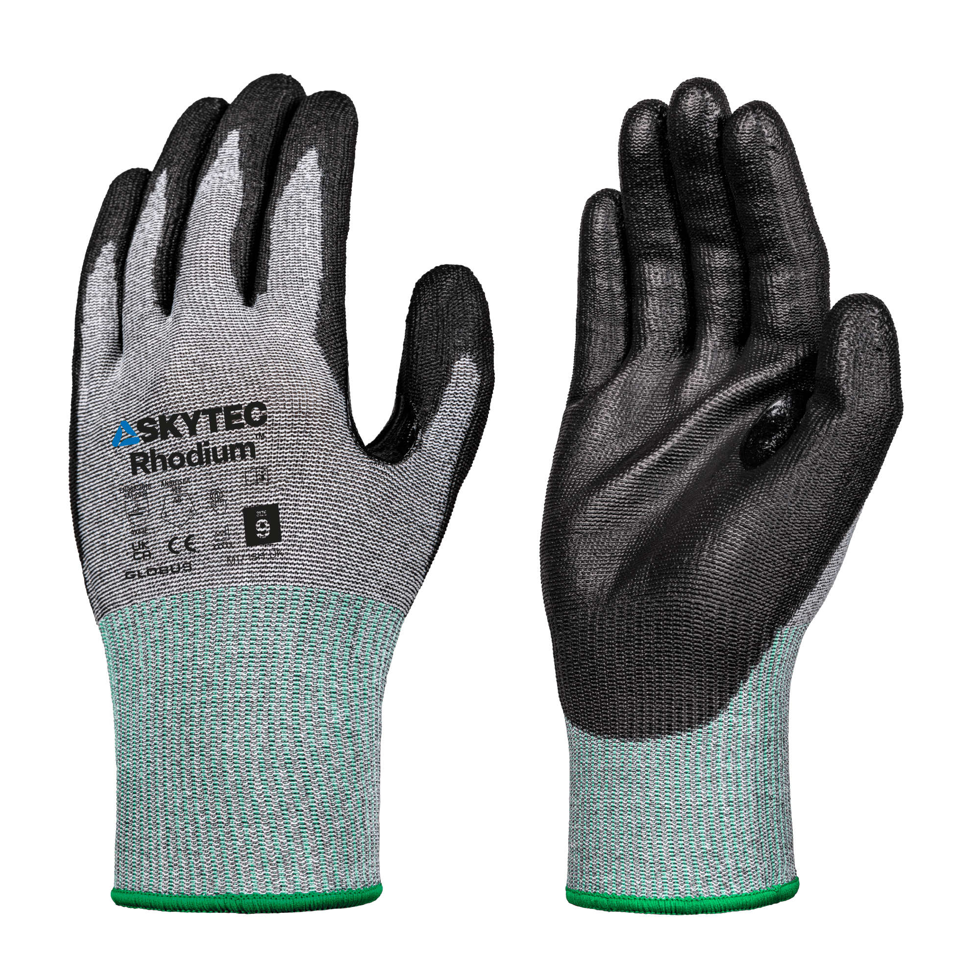 SKYTEC Eco Rhodium Recycled Lightweight Multi-Purpose Work Gloves