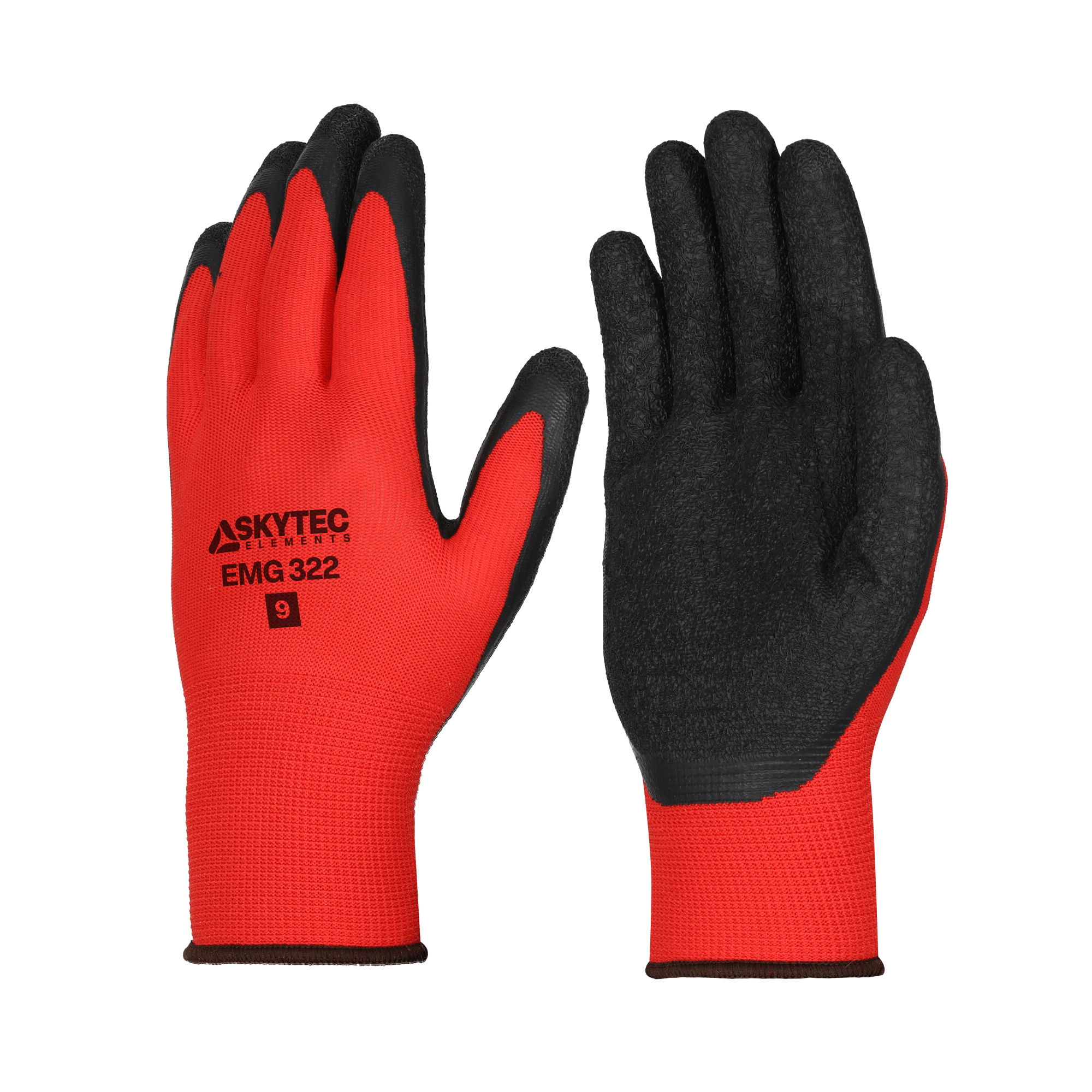 SKYTEC ELEMENTS EMG322 Tricolore Lightweight Safety Grip Work Gloves f