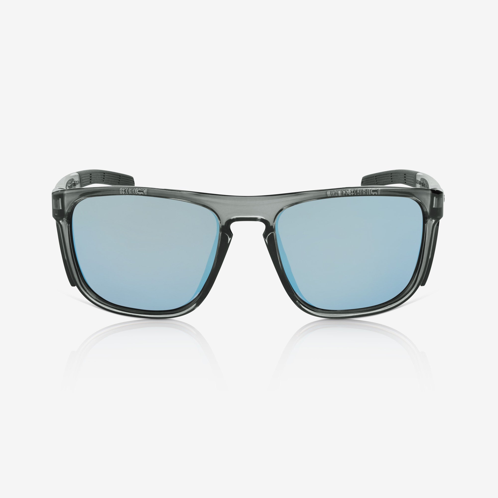 RILEY Navigator X Smoked Frame Wayfarer Safety Sunglasses with Blue ...