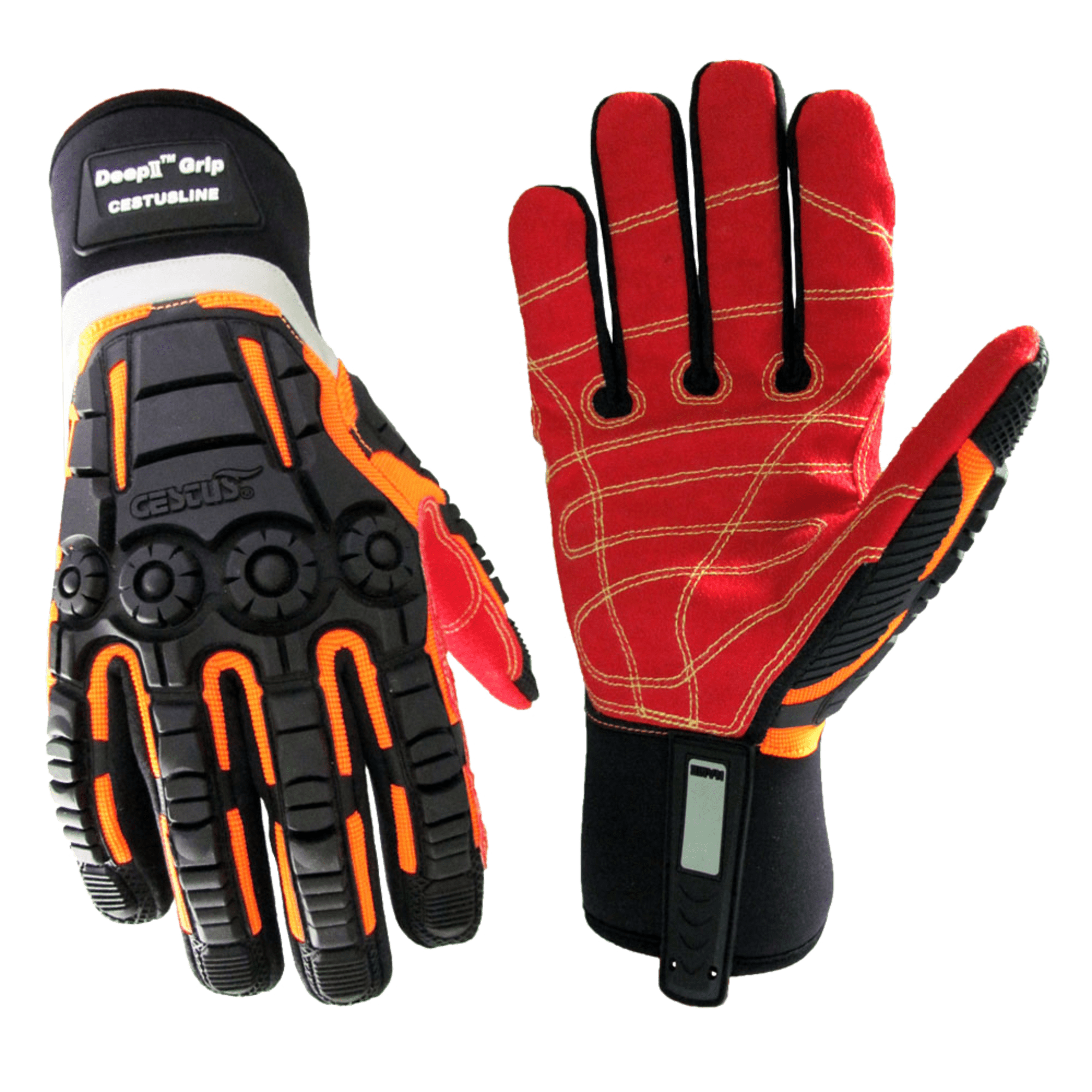 CESTUS Deep Grip II 3075 Impact & Cut Resistant Safety Work Gloves