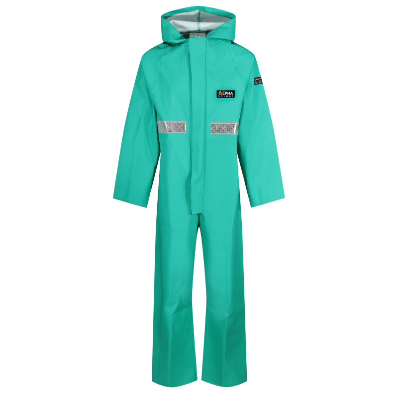 ALPHA SOLWAY CPBH Chemsol Plus Boilersuit With Hood